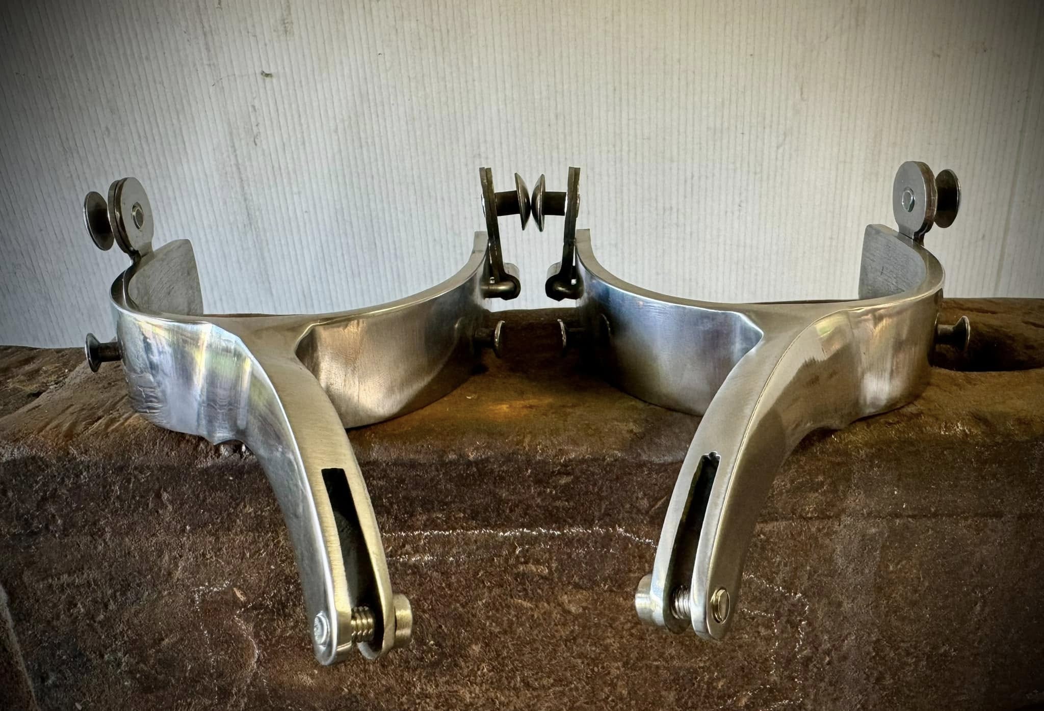 Steel Bullriding Spurs – TANNER SPURS